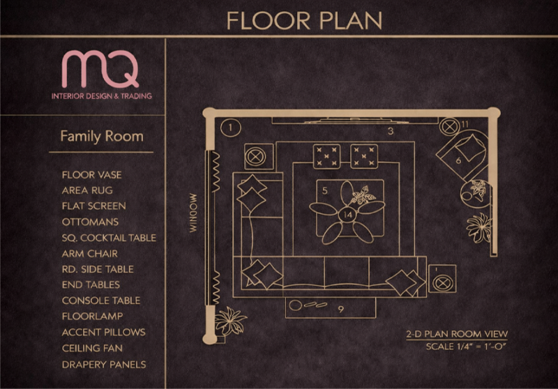 Floor Plan Layout — Furniture & Space Planning – MQ Interiors
